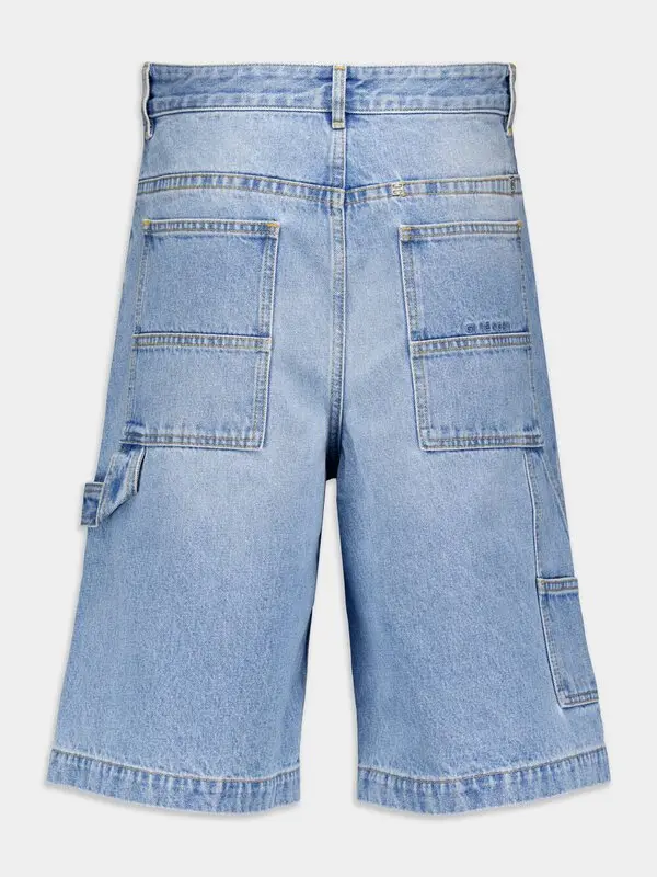 Givenchy Carpenter Bermuda Shorts - Blue