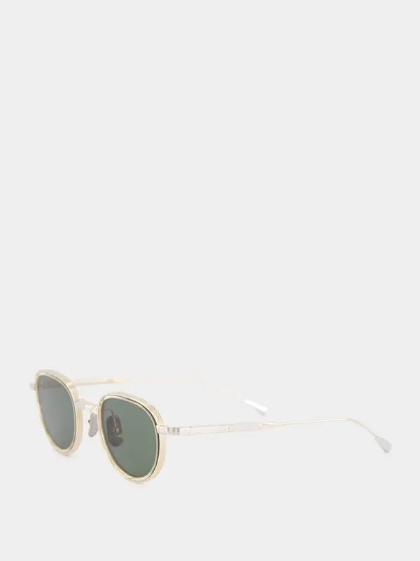 LUNETTERIE GÉNÉRALE Panache 16k And Palladium Sunglasses