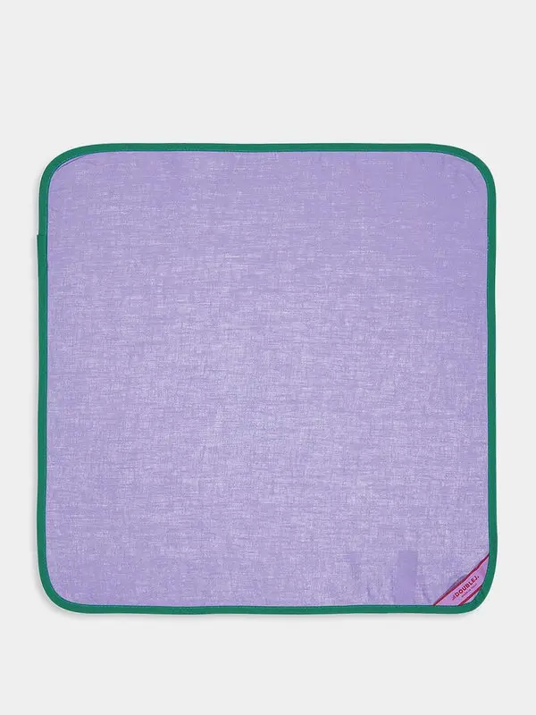 La DoubleJ Set Of 2 Large Napkins - Blue