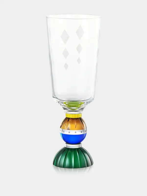 REFLECTIONS COPENHAGEN Ascot Tall Crystal Glasses Set Of 2