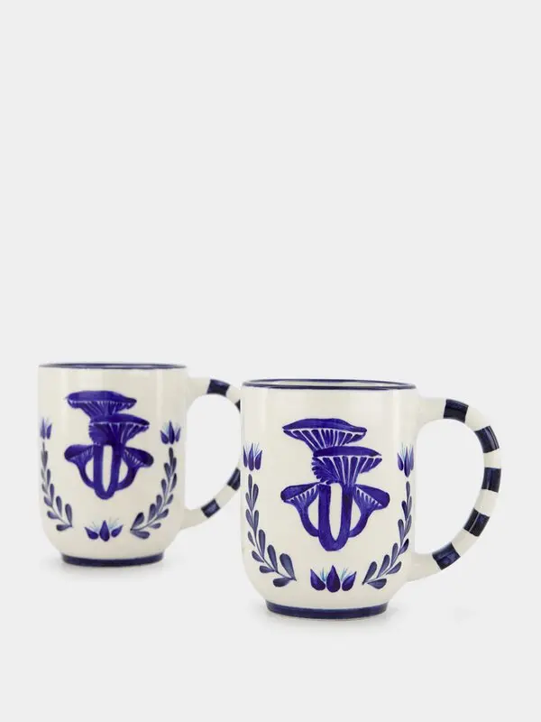 Johanna Ortiz Ceramic Mug - Blue