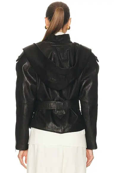 KAREN ARCANJO Renia Leather Jacket