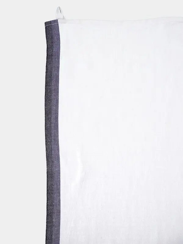 Haomy Sisco Linen Kitchen Towel - Blue