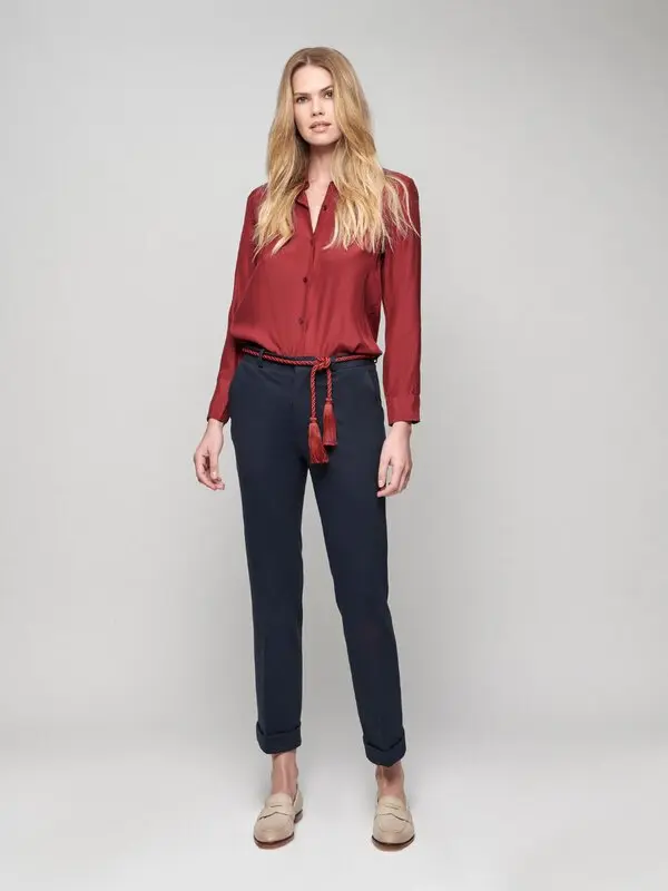 PAULA Clorinda Ponto Roma Trousers