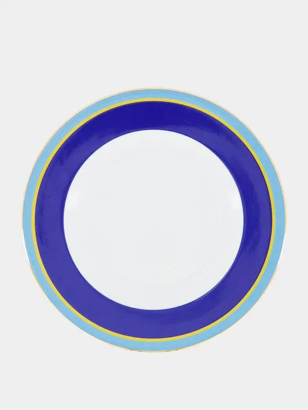 La DoubleJ Set Of 2 Dinner Plates - Blue