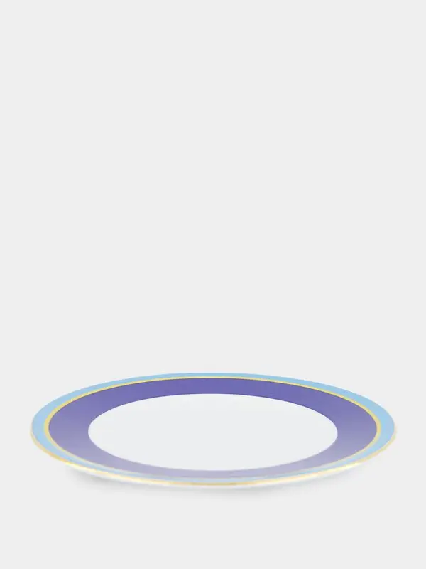 La DoubleJ Set Of 2 Dinner Plates - Blue