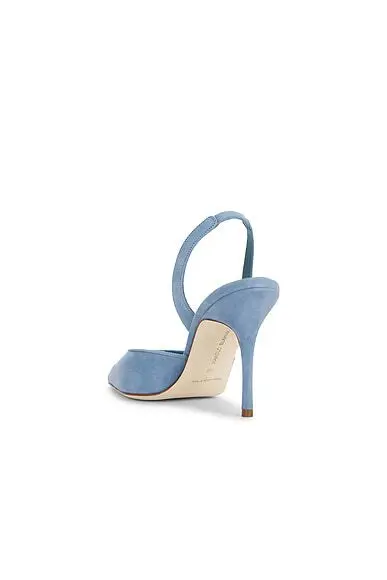 Manolo Blahnik Borelapla 90 Slingback Pumps