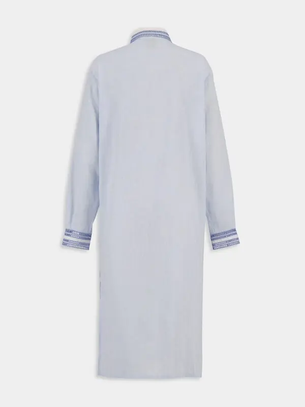 PAULA Altair English Embroidered Linen Dress