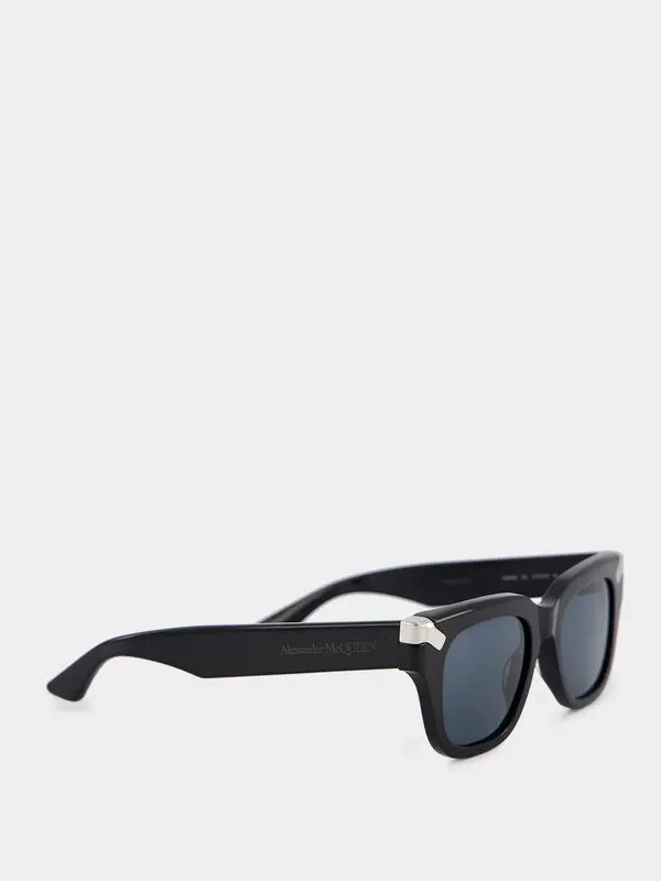 Alexander McQueen Punk Rivet Square Sunglasses