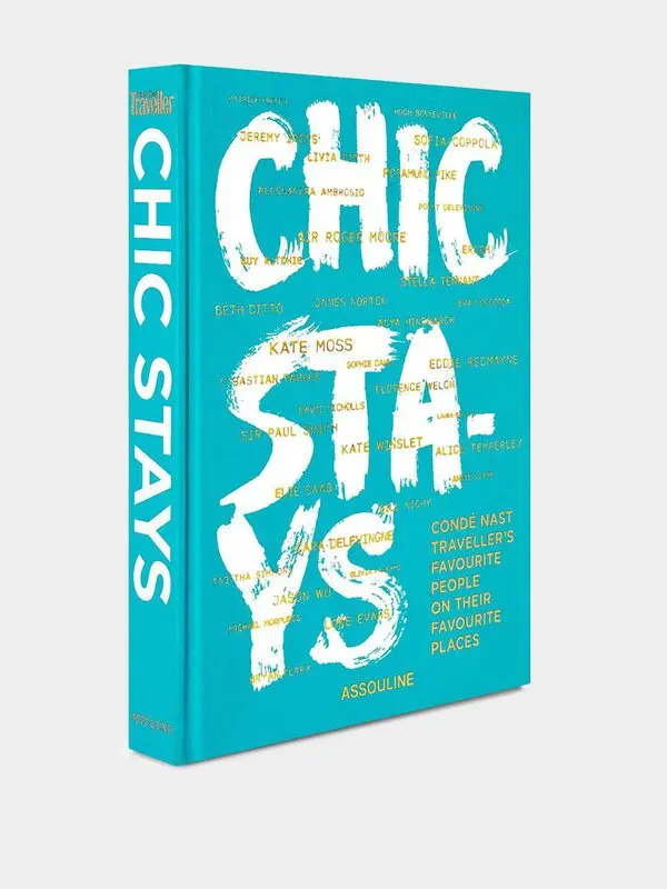 Assouline Chic Stays - Blue