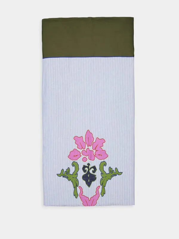 PAULA LIVING Jerónimos Embroidered Tablecloth