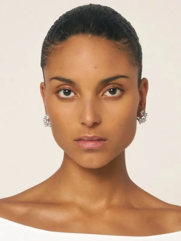 PANCONESI Constellation Cluster Earrings - Silver