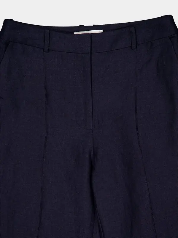 Zimmermann Paisley Flare Pants - Blue