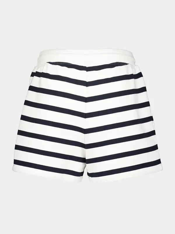 FRAME Varsity Striped Shorts - Blue