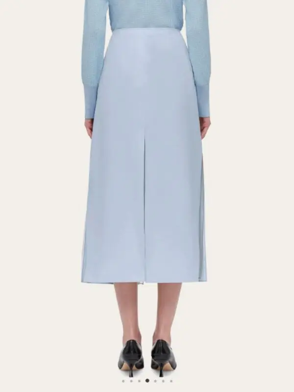 FERRAGAMO Layered Midi Skirt