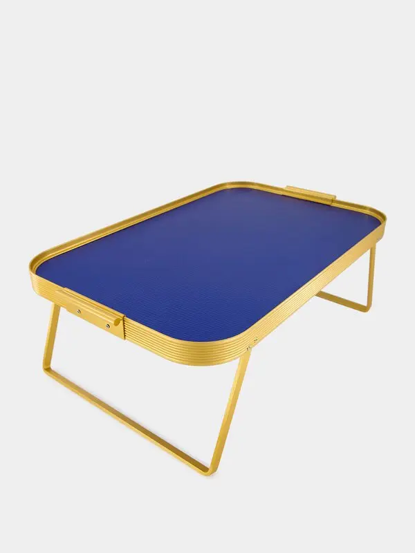 KAYMET Diamond Royal Lap Tray - Blue