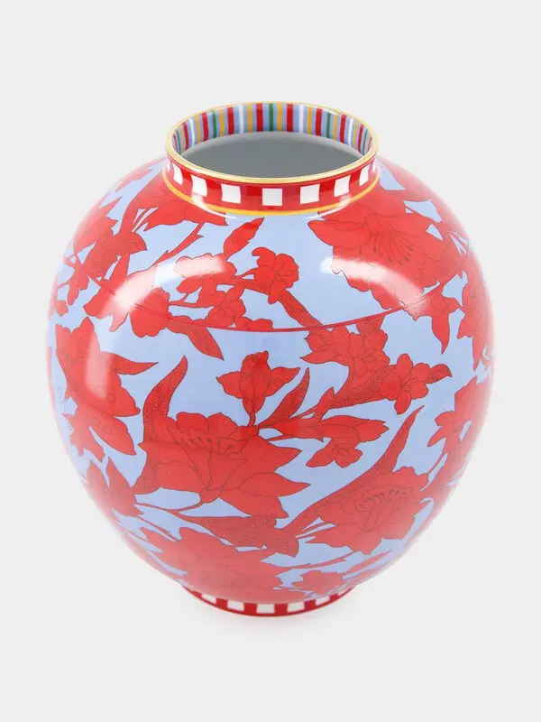 La DoubleJ Lilium Turchese Big Bubble Vase - Blue