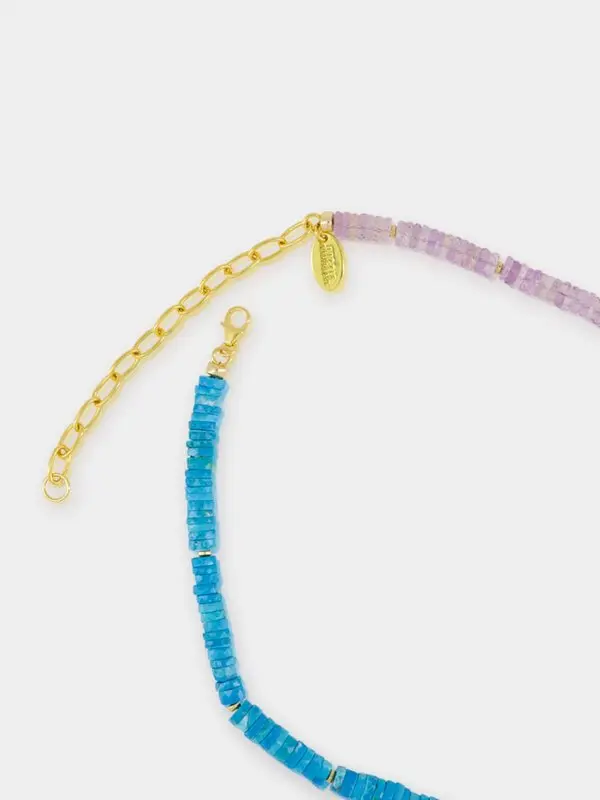 LIZZIE FORTUNATO Cowrie Bead Necklace
