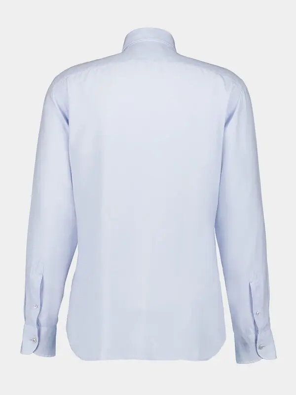 TOM FORD Pale Long-sleeve Shirt - Blue