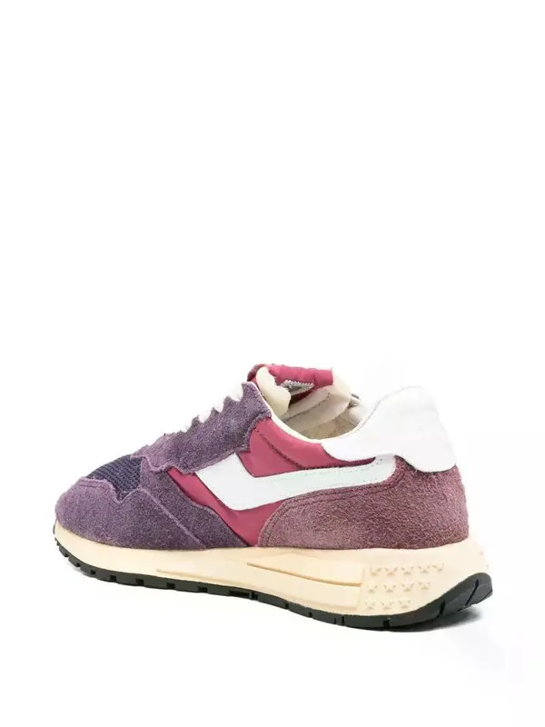 AUTRY Suede Logo Sneakers - Purple