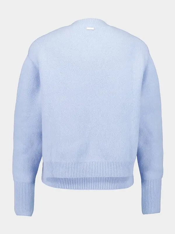 FERRAGAMO Layered Cashmere Sweater - Blue