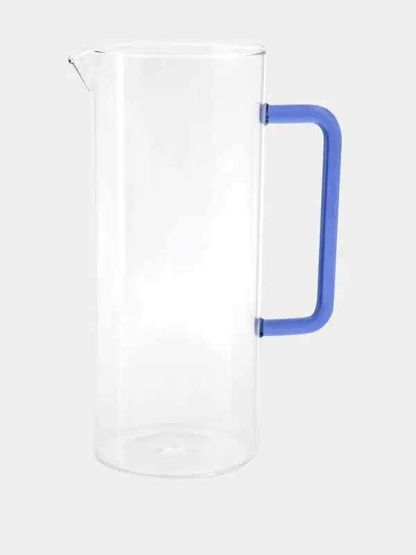 ICHENDORF MILANO Tube Jug With Handle - Blue