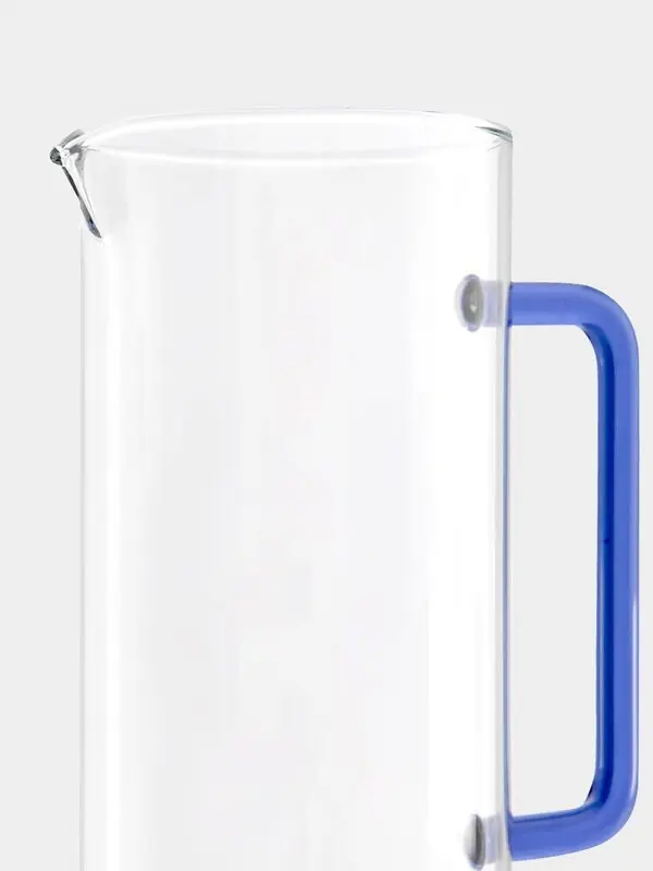 ICHENDORF MILANO Tube Jug With Handle - Blue