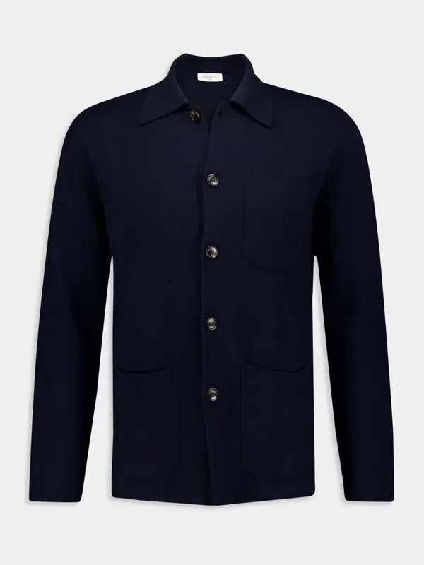PIACENZA CASHMERE 1733 Wool Long-sleeve Shirt