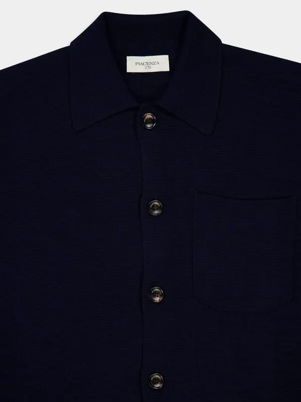 PIACENZA CASHMERE 1733 Wool Long-sleeve Shirt