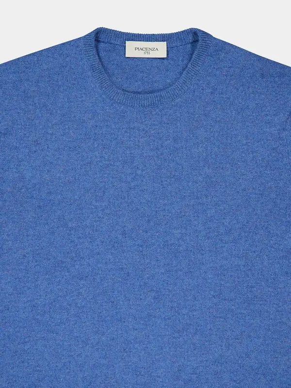 PIACENZA CASHMERE 1733 Cashmere Crewneck Sweater - Blue