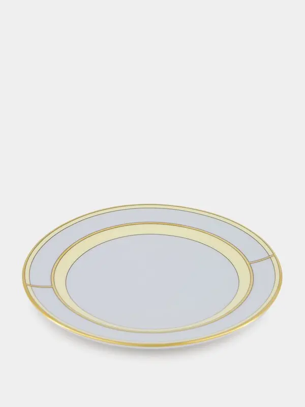 GINORI 1735 Celeste Diva Plate - Blue