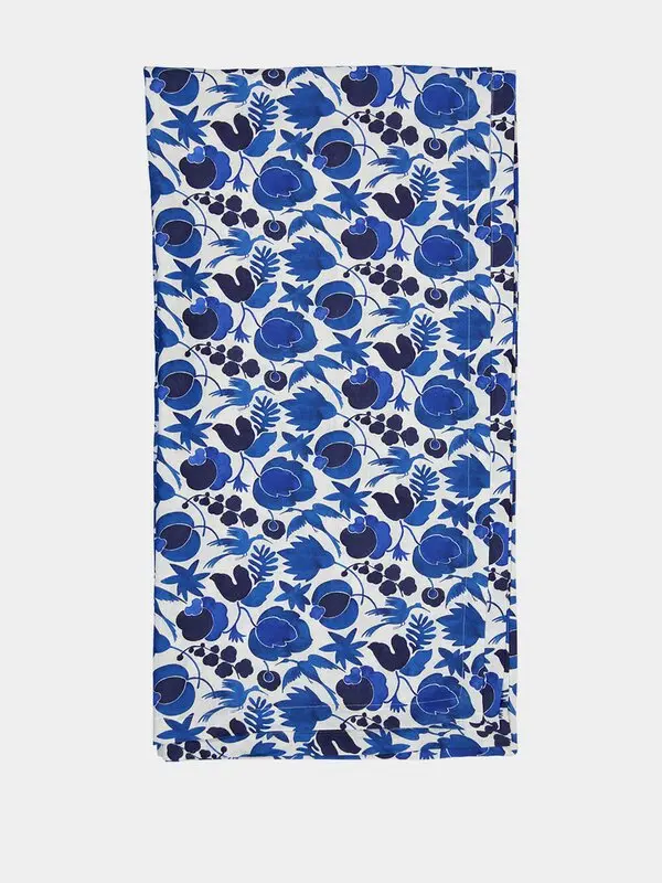 La DoubleJ Wildbird Linen Large Tablecloth