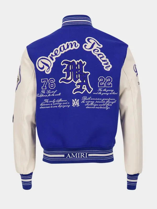 Amiri Dream Team Varsity Jacket