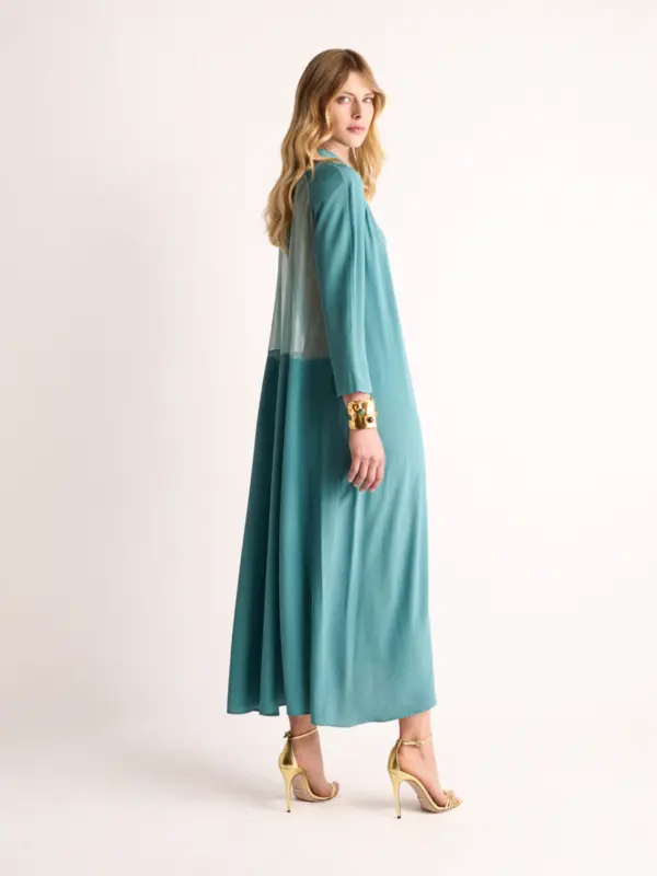 PAULA Myiama Brittany Silk Midi Dress