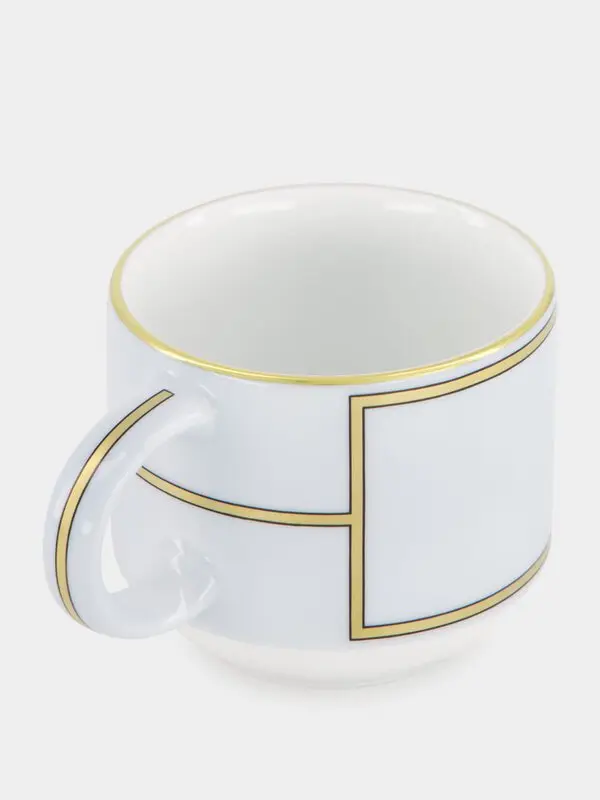 GINORI 1735 Celeste Porcelain Diva Coffee Cup - Blue