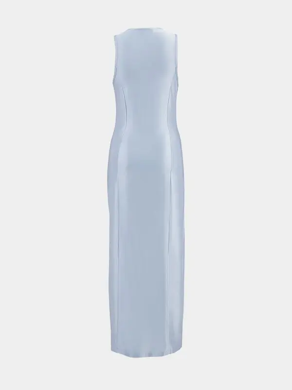 Rabanne Stud-detail Sleeveless Midi Dress