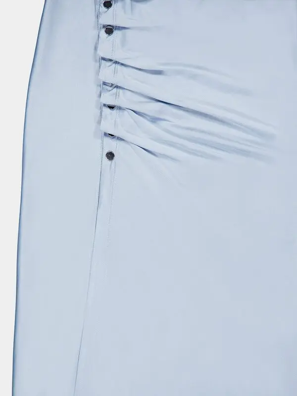 Rabanne Stud-detail Sleeveless Midi Dress
