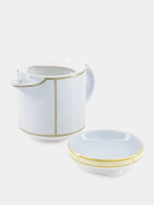 GINORI 1735 Celeste Porcelain Coffeepot