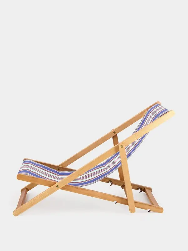 LES TOILES DU SOLEIL Clara Cabanon Chilienne Deck Chair