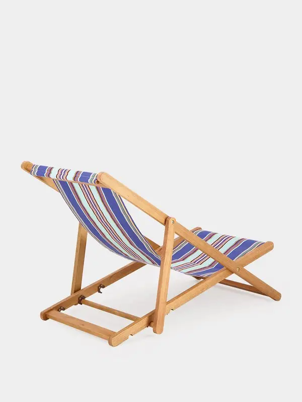 LES TOILES DU SOLEIL Clara Cabanon Chilienne Deck Chair