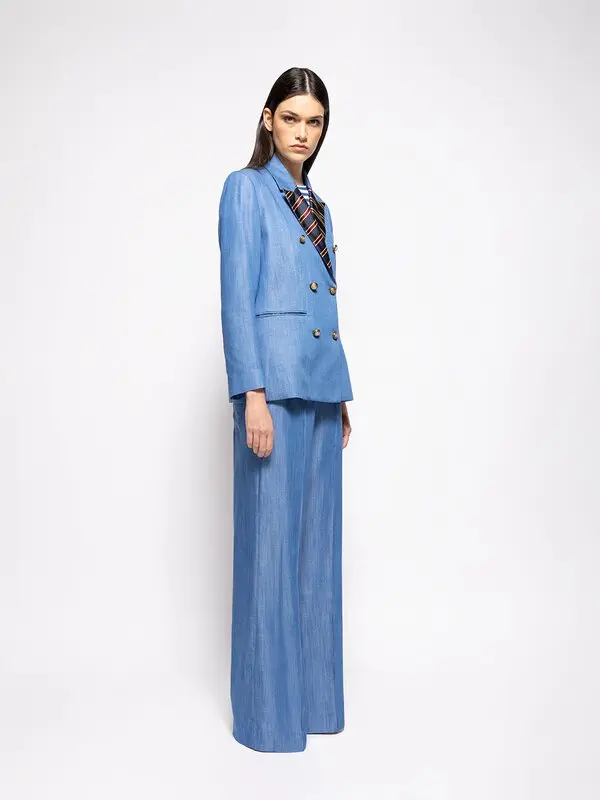 PAULA Pistia Denim Tailored Trousers