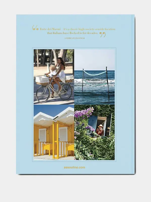 Assouline Forte Dei Marmi Book - Blue