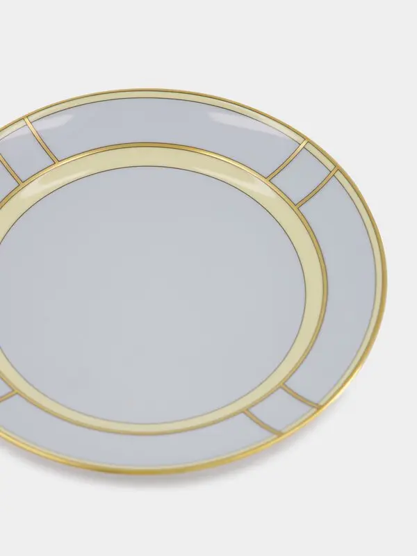 GINORI 1735 Diva Celeste Porcelain Dessert Plate - Blue