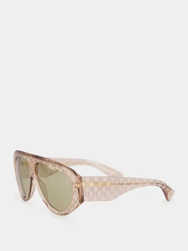 Gucci Light Mask Frame Sunglasses
