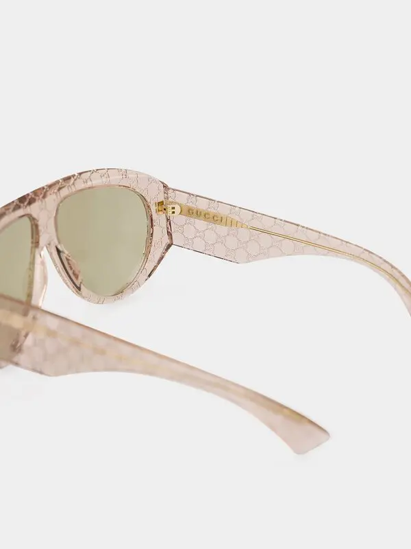 Gucci Light Mask Frame Sunglasses