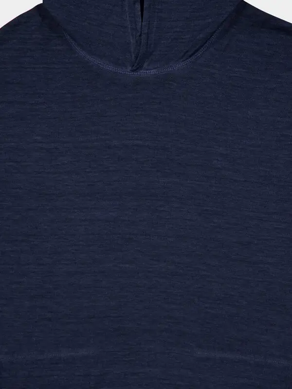 120% Lino Long-sleeve Hooded Sweatshirt