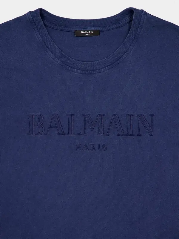 Balmain Vintage Logo-print T-shirt