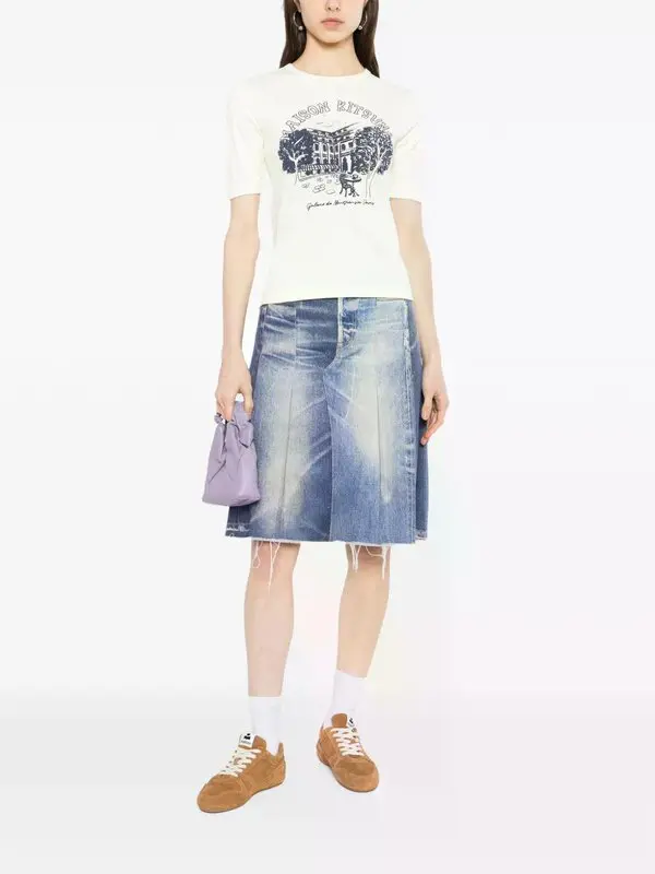 Maison Kitsuné Graphic Print T-shirt
