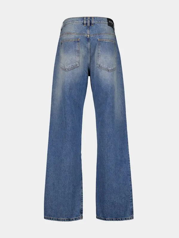 Balmain Loose-fit Denim Jeans