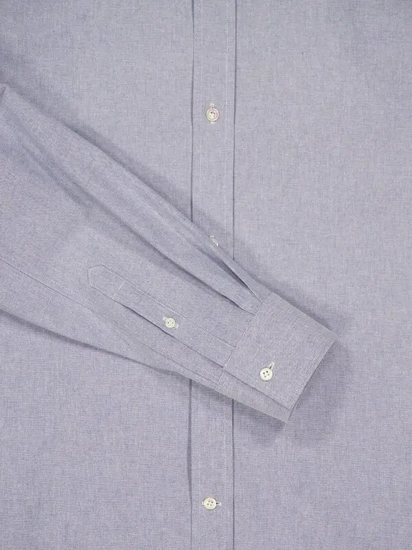 Alexander McQueen Long-sleeve Double Collar Cotton Shirt